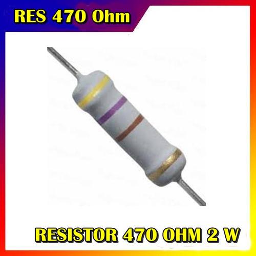 Jual RESISTOR 470 OHM 2 WATT ORIGINAL - Kota Surabaya - GP Technology ...