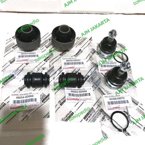 Jual Bushing arm ball joint lower vios gen2 yaris bakpao harga 1set ...