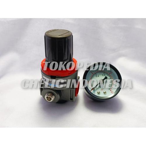 Jual LOW PRESSURE REGULATOR PORT SIZE 1/4" 1 BAR AR-200-L1 CHELIC ...