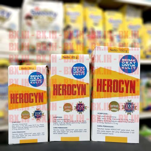 Jual HEROCYN Bedak Obat - Expired Date 100% Aman - 50g - Kota Depok ...