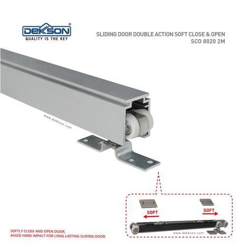 Jual SLIDING RAIL DEKKSON DBL ACT SOFT (CLOSE+OPEN) SCO 8020 2M - Kab ...