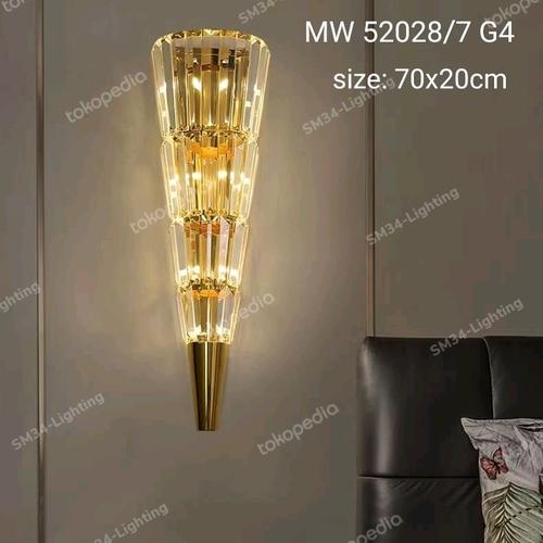 Jual Lampu Dinding Premium Crystal 58028 70cm WallLamp Modern AMERICAN ...