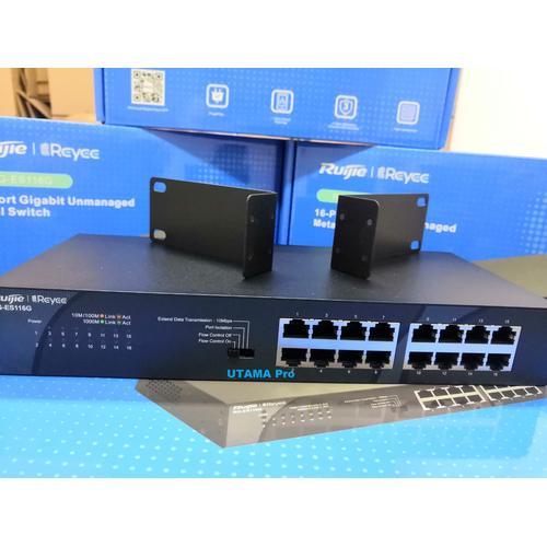 Jual RUIJIE RG-116G 16 Port Gigabit Unmanaged Switch - Jakarta Pusat ...