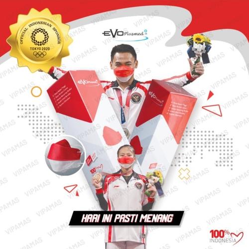 Jual Masker Merah Putih Evo - Oxy Merah Putih - Kota Manado - Kawanua Medika | Tokopedia