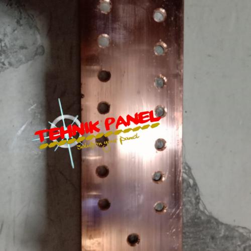 Jual Busbar Tembaga 8mm x 10mm x 100mm / Busbar Tembaga 300 x 100 x 8mm ...