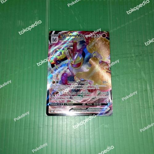 Jual Kartu Pokemon TCG ~ Machamp VMAX RRR s10D - Kab. Bogor - Pokeboy ...
