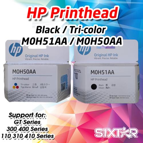 Jual HP M0H51AA M0H50AA Black Tri-color Replacement GT Printhead Original - Black - Jakarta ...