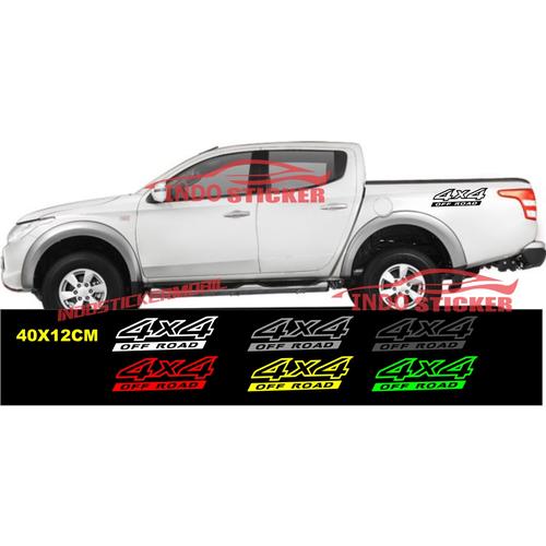 Jual CUTING STICKER 4X4 OFFROAD FORD RANGER RAPTOR STICKER 4X4 MOBIL ...