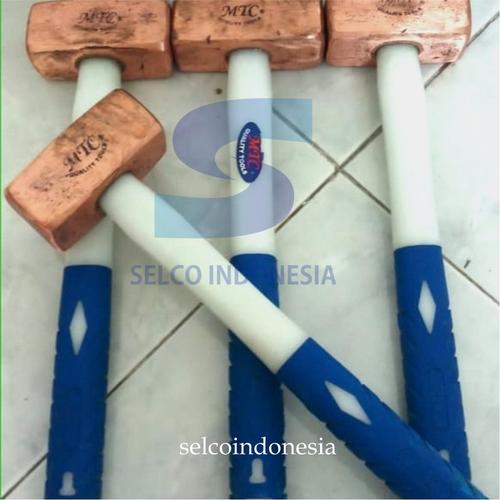 Jual Palu Tembaga MTC Gagang Fiber MTC Copper Hammer - 2kg - Kota ...