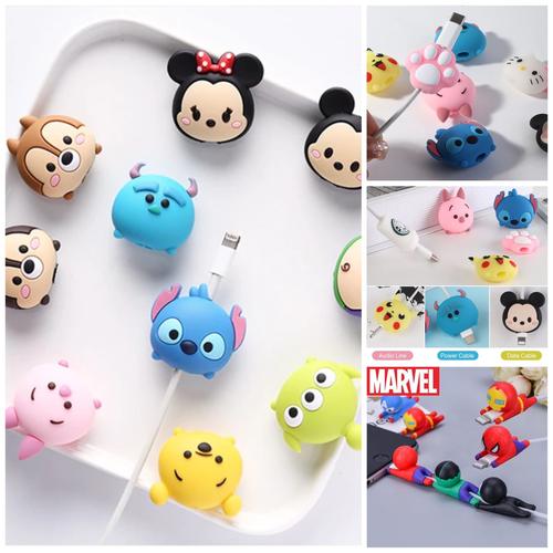 Promo Cable Bite Pelindung Ujung Kabel Cable Protector Disney Marvel ...