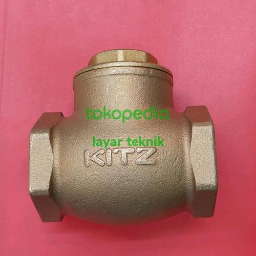 Jual swing check valve kitz 1/2 kuningan - Jakarta Barat - layar teknik ...