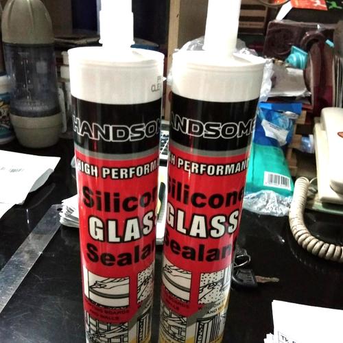 Jual LEM KACA /SILICONE SEALANT /LEM BOTOL HANDSOME - BENING/CLEAR ...