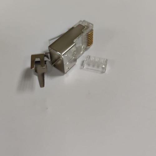 Jual CAT-7 KEPALA KONEKTOR JEK PLUG RJ-45 MODULAR JACK RJ45 CAT7 BESI ...