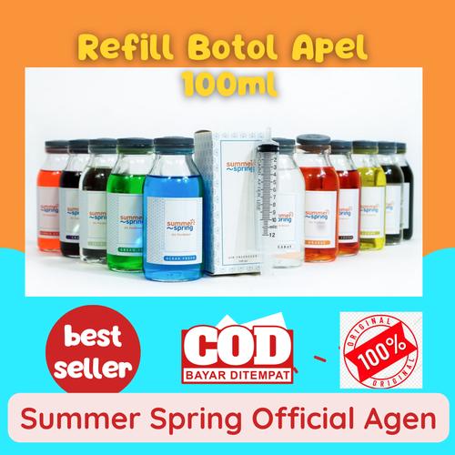 Jual Summerspring Refill botol Apel Pengharum Ruangan Mobil Summer ...