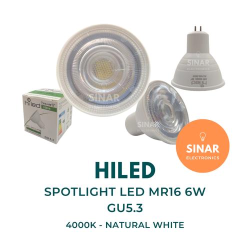 Jual Lampu Spotlight LED MR16 6W GU5.3 HI LED/HILED 4000K Natural White ...