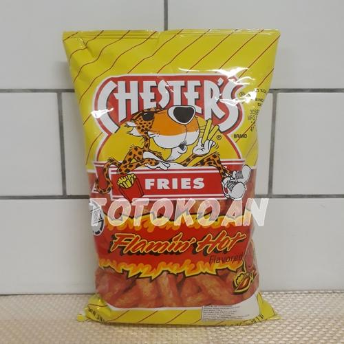 Jual FRITO LAY'S CHESTER'S CHESTERS CORN & POTATO SNACK FLAMIN HOT 170 ...