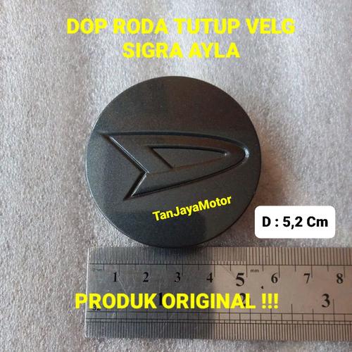 Jual DOP Roda Tutup Velg Daihatsu SIGRA AYLA ROCKY XENIA ORIGINAL 5.2 ...