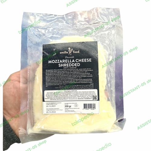 Jual mozzarella cheese shredded 200gr smilla food - Jakarta Selatan ...