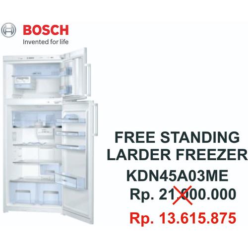 Jual BOSCH KDN45A03ME Lemari Es 2 Pintu KDN 45A03ME Kulkas 45A03 ME ...