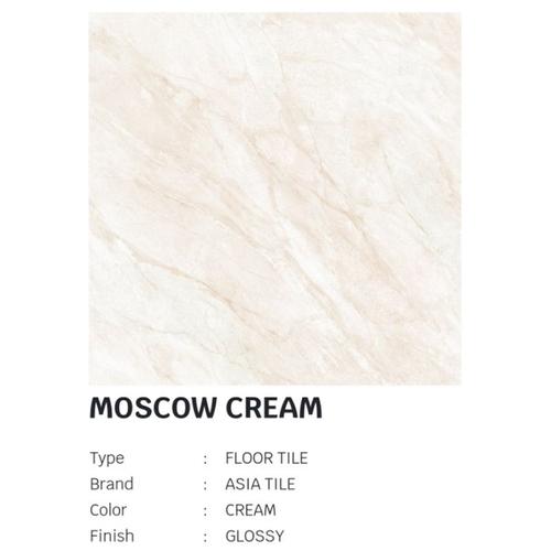 Jual KERAMIK LANTAI ASIA TILE MOSCOW CREAM 40 X 40 GLOSY - Kab. Bandung ...