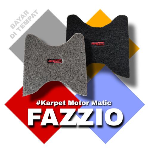 Jual karpet pijakan kaki motor fazzio terbaru/pnp motor fazzio - Hitam ...