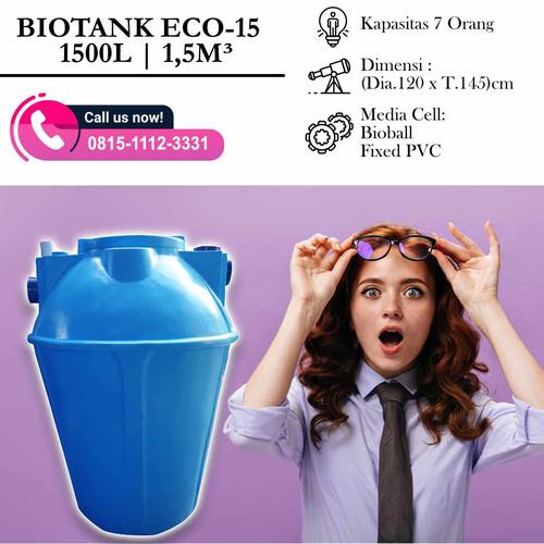 Jual 1.500 Liter 1.5M3 BIOFIL BIOTANK Vertikal - Jakarta Barat - Rumah ...