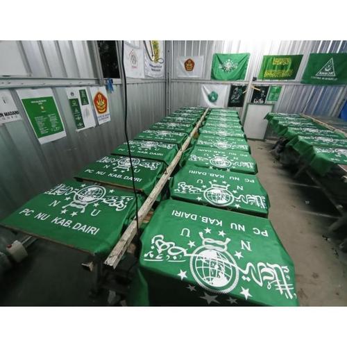 Jual BENDERA NU UKURAN 90cm x 60cm, bisa rikues tambah tulisan nama ...