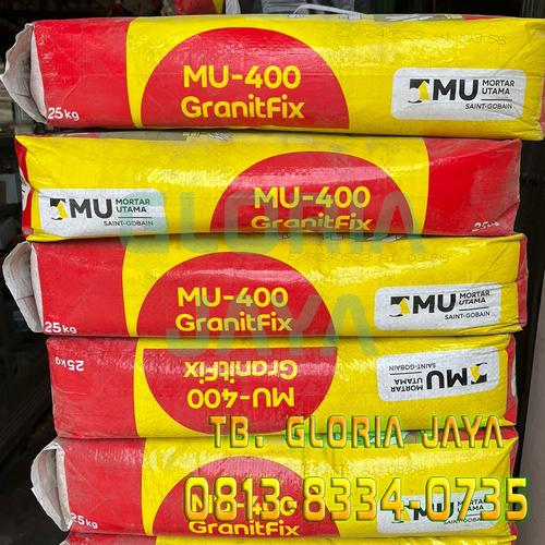 Jual semen mortar utama mu 400 perekat granite tile granit batu alam ...