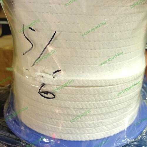 Jual gland packing PTFE lubricated fiber packing 6mm 1mter - Jakarta ...