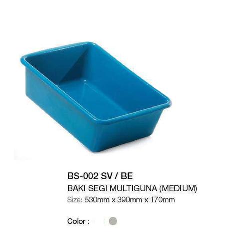 Jual Baskom kotak plastik /Bak segi plastik taiwan BS-002 - Kota Bogor ...