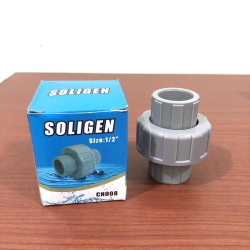 Jual Watermur PVC/Water Mur Plastik Soligen 1/2 inch 1/2" Penyambung ...