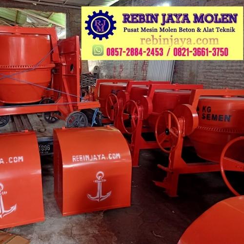Jual Mesin beton Molen Semen kapasitas 500 liter - Kab. Klaten - Rebin ...