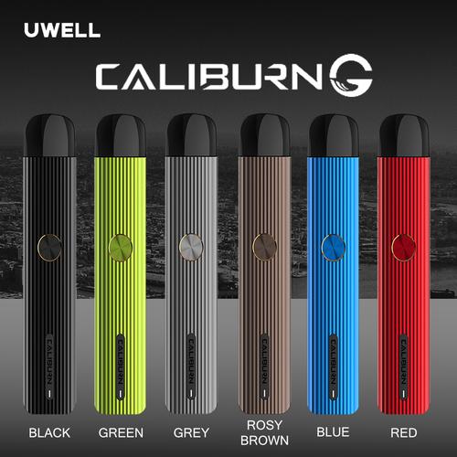 Jual Uwell Caliburn G Authentic With 690mAh Battery 2ML Pods Refillable ...