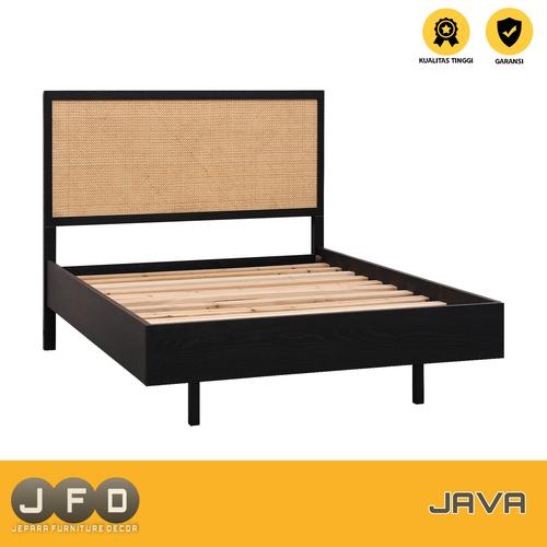 Jual Dipan Rotan Jati Minimalis Java Bed Frame Rattan Aesthetic - Kab ...