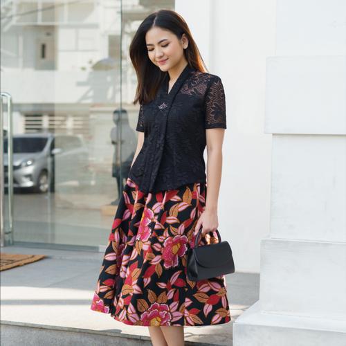Jual Batik Kultur Set - CFKT & FRS - Black&Pink, Skirt - Kota Semarang ...