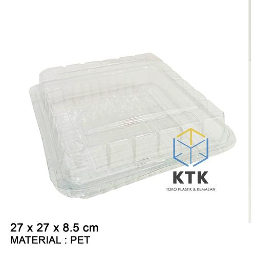 Jual Mika 1P Jumbo Kotak Bening Kemasan Kue Roti Bolu Nasi MMP - Kab ...