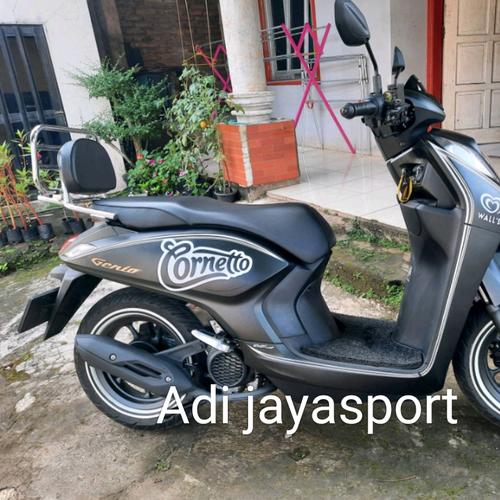 Jual backrack motor Genio 2022 2023 aksesoris genio - Hitam - Kota ...
