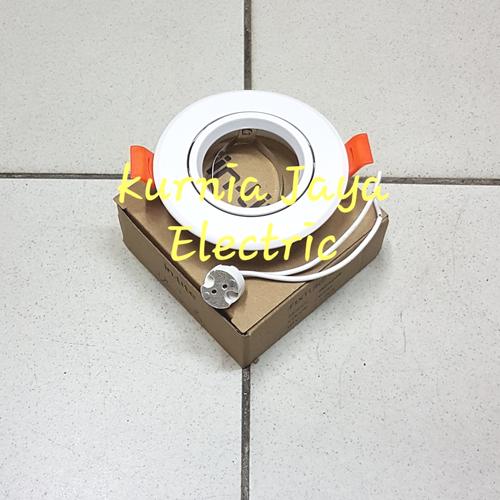 Jual Kap Rumah Fitting Lampu INLITE MR16 INFX036 Bodi Putih Tanam ...