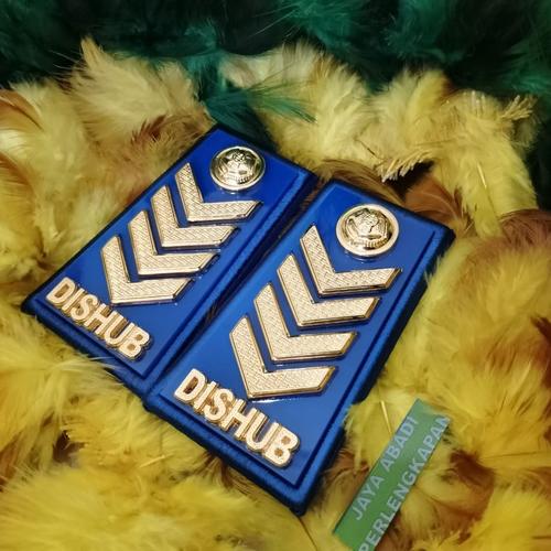 Jual Pangkat Pdh Dishub 2D Kain Akrilik - Lis Merah - Kab. Bandung ...