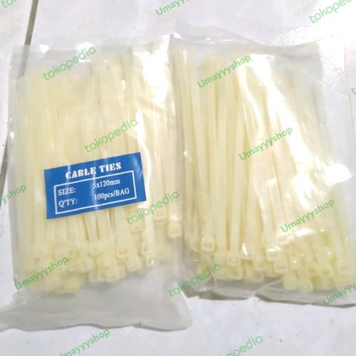 Jual kable ties/cable tie 5x120mm(12cm) - Jakarta Pusat - Umayyyshoop ...