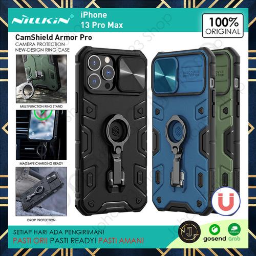 Jual Case iPhone 13 Pro Max NILLKIN CamShield Armor Pro Magnetic ...