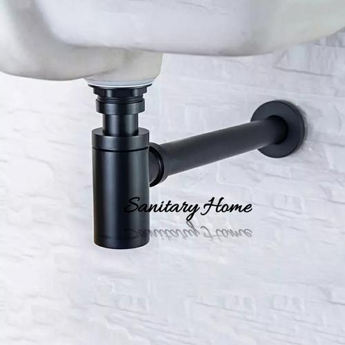 Jual Sifon botol minimalis Black series kuningan / pembuangan air ...