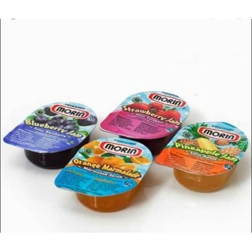 Jual Morin Jam Portion 14 gr Sachet Satuan Selai Strawberry Blueberry ...