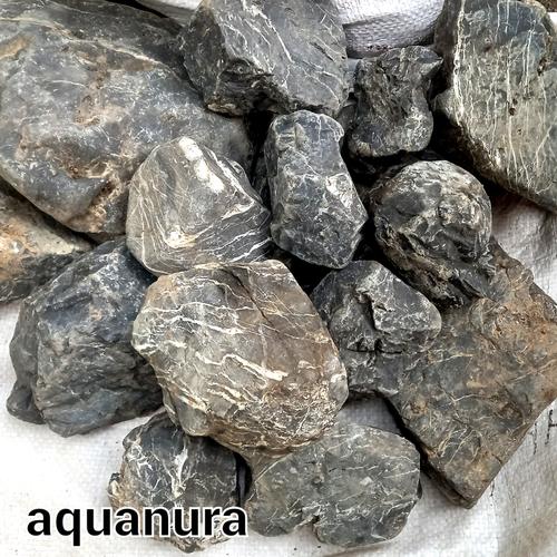 Jual 1 karung batu black seiryu lokal aquascape aquarium - Kota ...