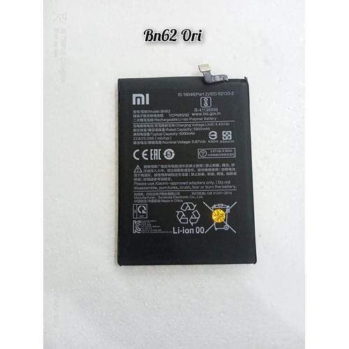 Jual Battery Xiaomi Redmi 9T Poco M3 Model BN62 Baterai Xiaomi Poco M3 ...