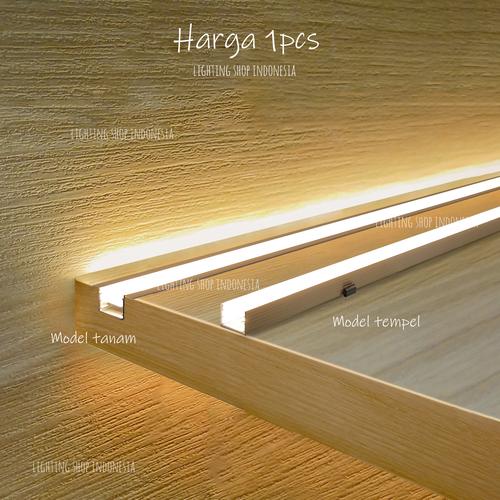 Jual Kap lampu housing 1meter rumah strip lampu dinding plafon tanam ...