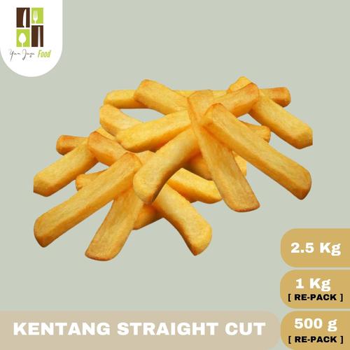 Jual Kentang Straight Cut Frozen Bersih & Bagus [Repack 500GR/1KG] & 2 ...