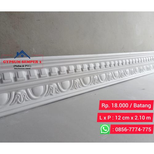 Jual List Profil Gypsum motif Matakebo Piano 13 cm / Lis Profil Plafon ...