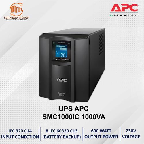 Jual UPS APC SMC1000IC - 1000VA, Tower, LCD 230V with SmartConnect Port ...