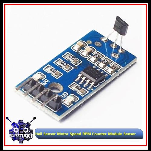 Jual Hall Sensor Motor Speed RPM Counter Module Sensor Magnet Arduino ...